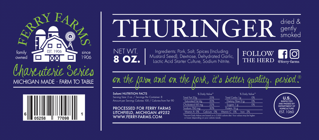 Thuringer Sausage – Ferry Farms